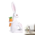 Agiufgs Easter Bunny Ornament Resin White, Mother and Design, for ...
