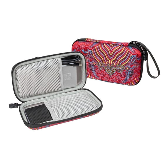Agiufgs Electronics Organizer Bag 25 X 15 X 3.94, Impact Resistant ...