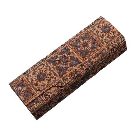 Agiufgs Eyeglass Case PVC Compact Portable, Cushions and Protects ...