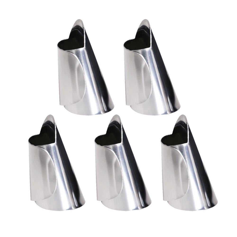 Agiufgs Finger Protector Stainless Steel, Adjustable Finger Guard for ...