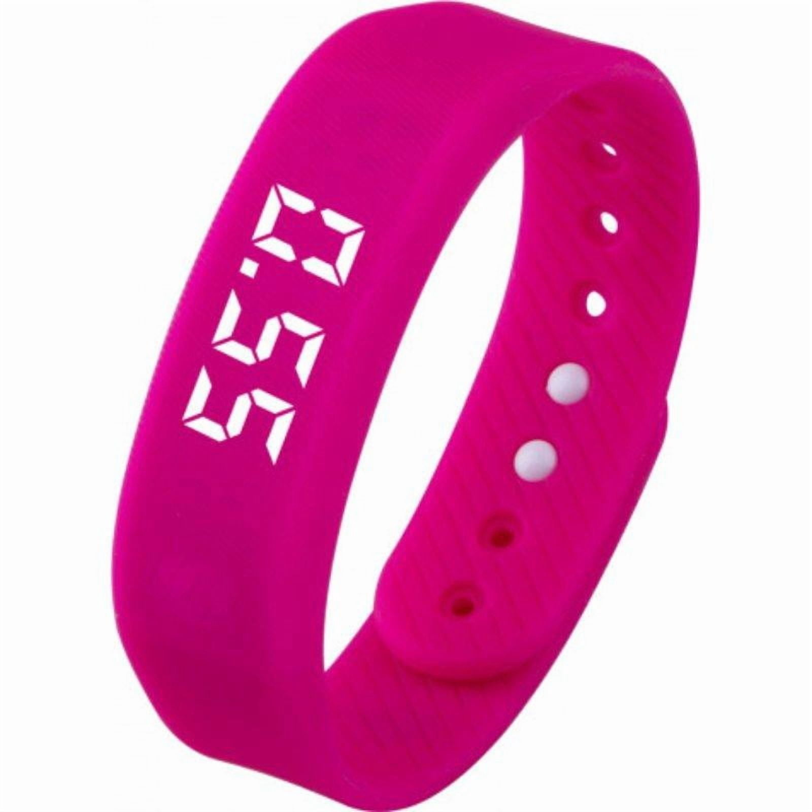 Agiufgs Fitness Silicone Activity, Tracks Steps Calories Distance with ...