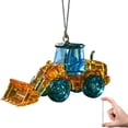 Agiufgs Flat Acrylic Construction Vehicle, Lightweight and Sturdy Flat ...