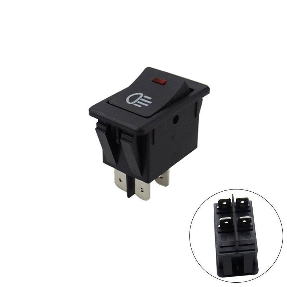 Agiufgs Fog Lamp 12V 35A Push, with LED Universal Design, for Car ...