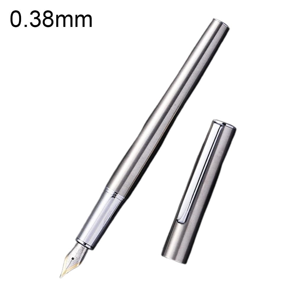Agiufgs Fountain Pen 5.51 in, Smooth EF-F Nib with Rotary Converter ...