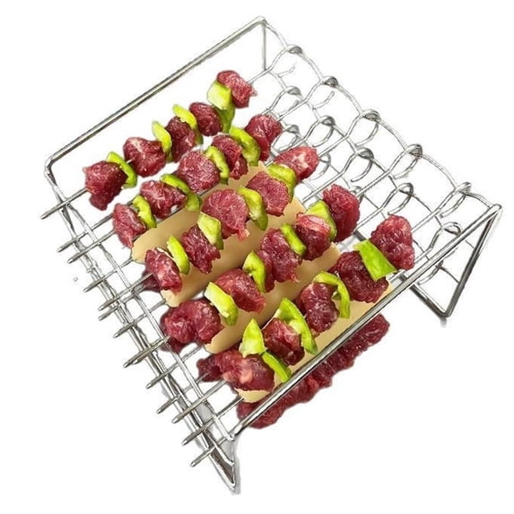 Agiufgs Fryer Skewer Rack, Vertical Multi-Layer Design for Maximum ...