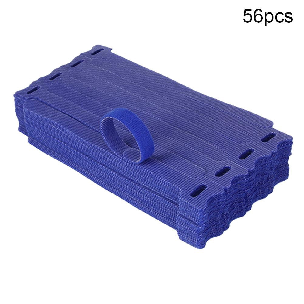 Agiufgs Garden Plant Ties 56 Pack 0.47 X 5.91 in, Reusable Hook and ...