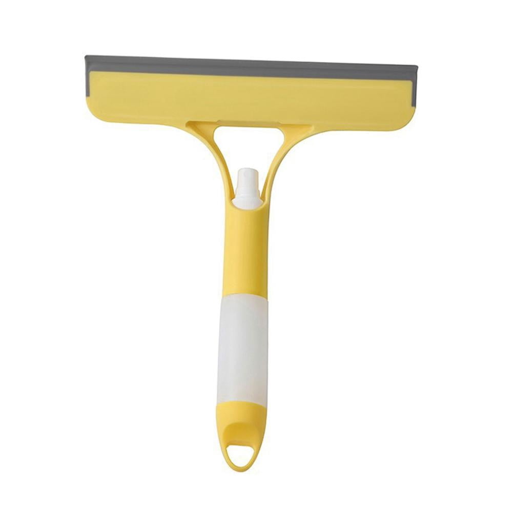 Agiufgs Glass Squeegee 8.46 in, Integrated Spray Bottle for 3-in-1 ...