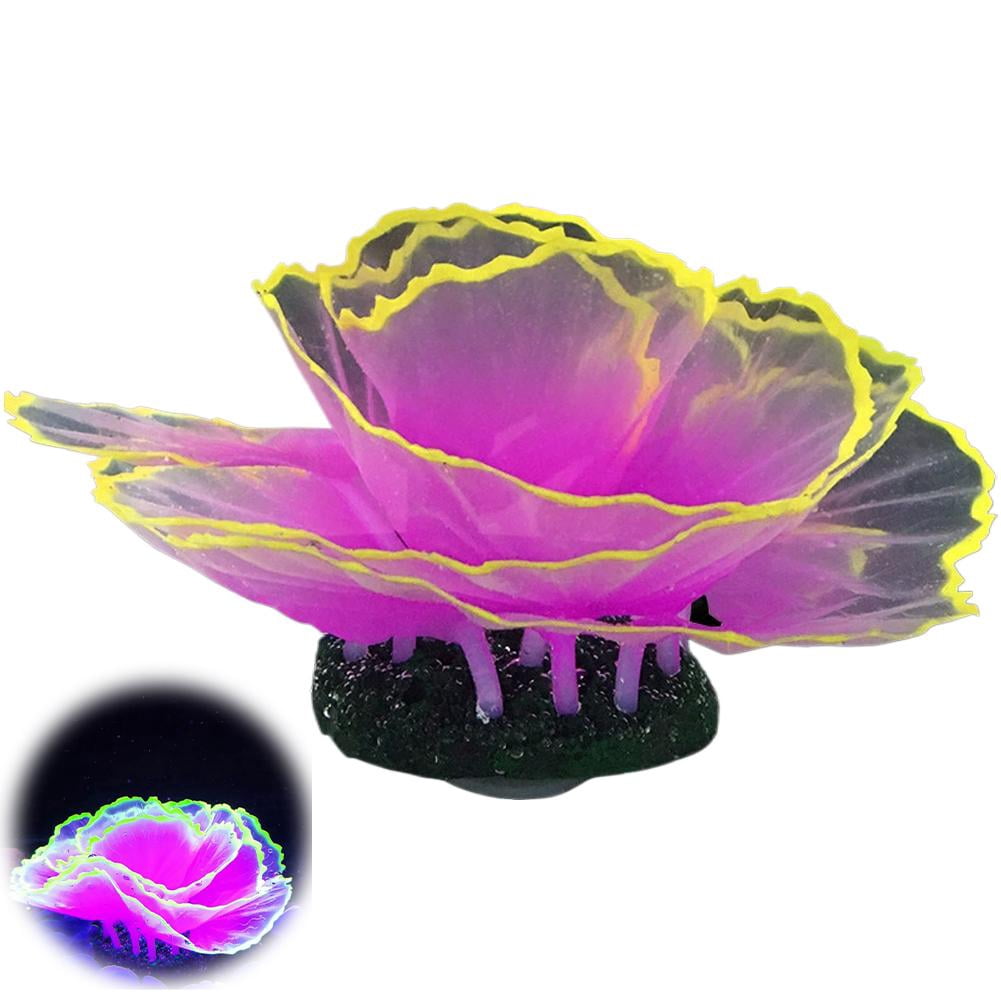 Agiufgs Glowing Coral Decoration 2.76 X, Luminous Glow Effect Under ...