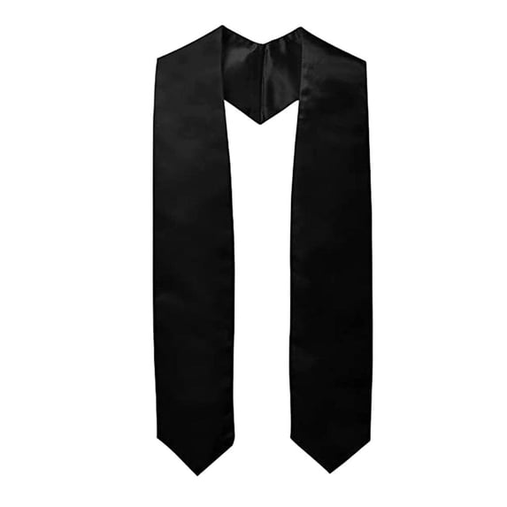 Agiufgs Graduation Stole Satin, Soft and Smooth Texture with Sash ...