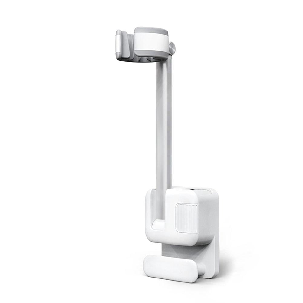 Agiufgs Hair Dryer Shelf Aluminum Alloy, 360° Rotating Adjustable ...