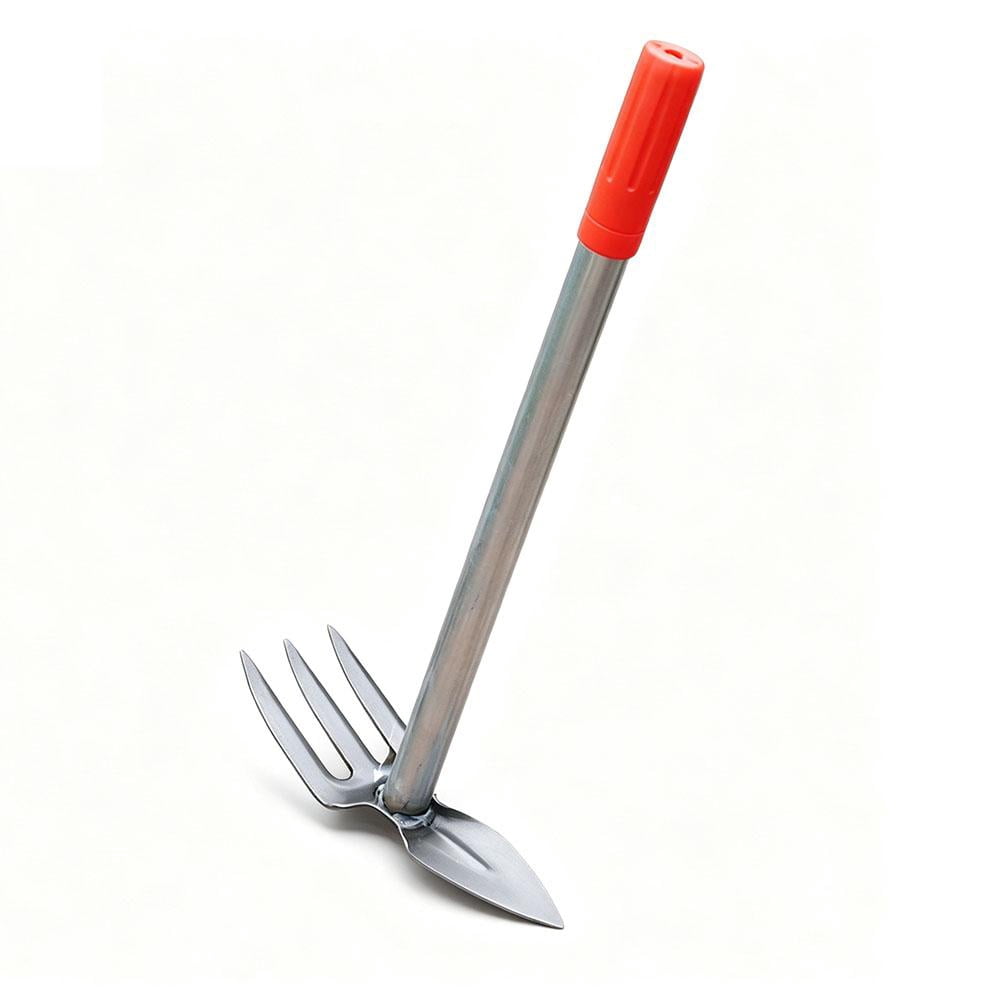 Agiufgs Hand Cultivator Hoe Manganese, Dual-Head Design for Weeding and ...
