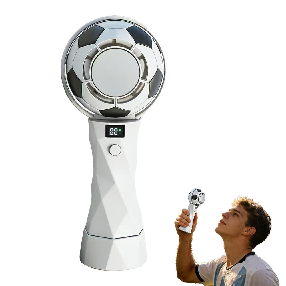Agiufgs Handheld Fan Dual Cooling System with Ice, Provides Instant ...
