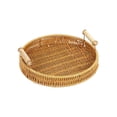 Agiufgs Handwoven Basket Tray, Versatile Storage and Display, for ...
