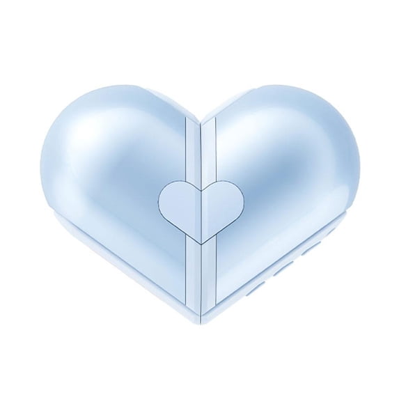 Agiufgs Heart-Shaped Portable Bluetooth Speaker 3W, Rich Bass and Clear ...