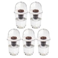 Agiufgs Hydroponic Seedling Cup Clear Plastic, Accelerates Germination ...