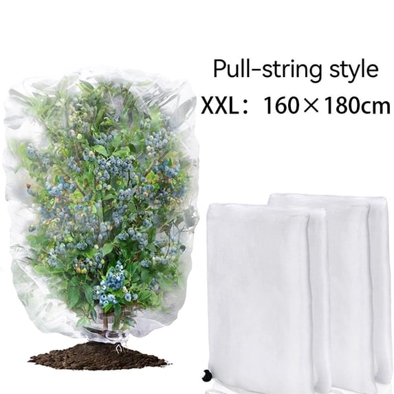 Agiufgs Insect Netting Cover Xxl, -Fine Mesh Barrier, for Garden Tree ...