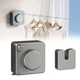 Agiufgs Invisible Clothesline 9 X, Space-Saving Retractable Design with ...
