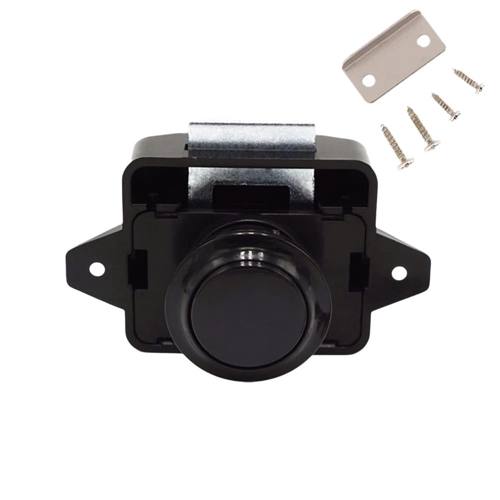 Agiufgs Keyless Button Lock Zinc, Keyless Entry for Doors 0.71-15 in ...