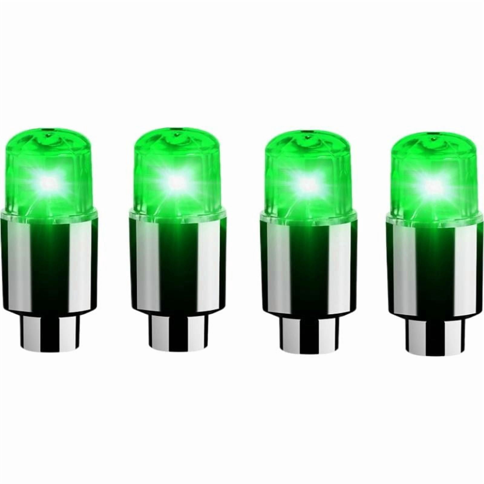 Agiufgs LED Tire Valve Caps Lights 4 Pack, Auto on Off with Motion, for ...