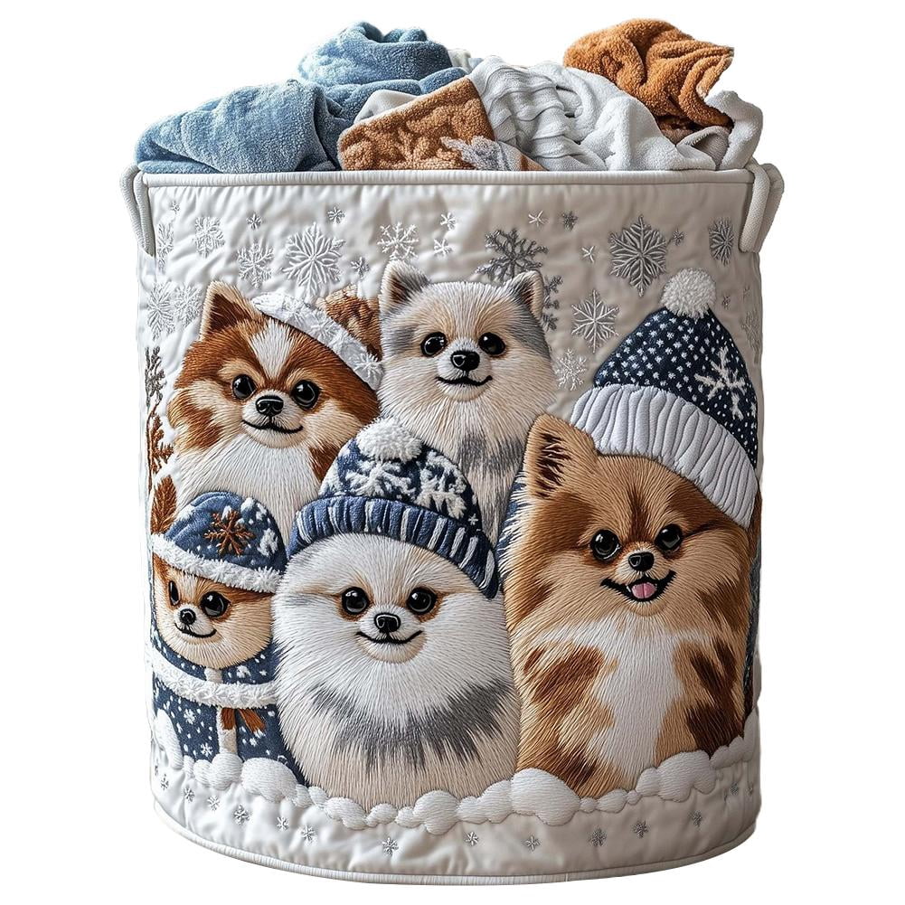 Agiufgs Laundry Hamper 16 X 22 in, Sturdy Handles for Easy Transport ...