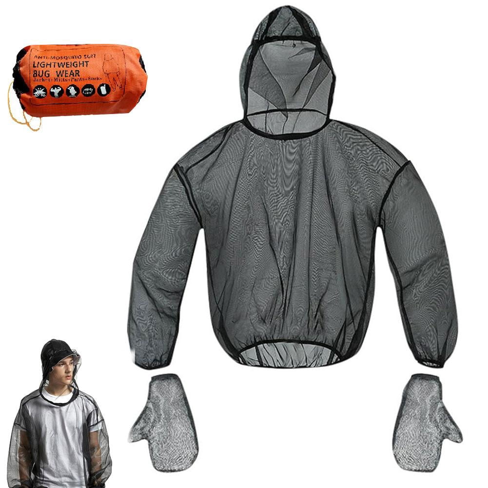 Agiufgs Mesh Suit, Full Body Protection Against Insects, for Fishing ...