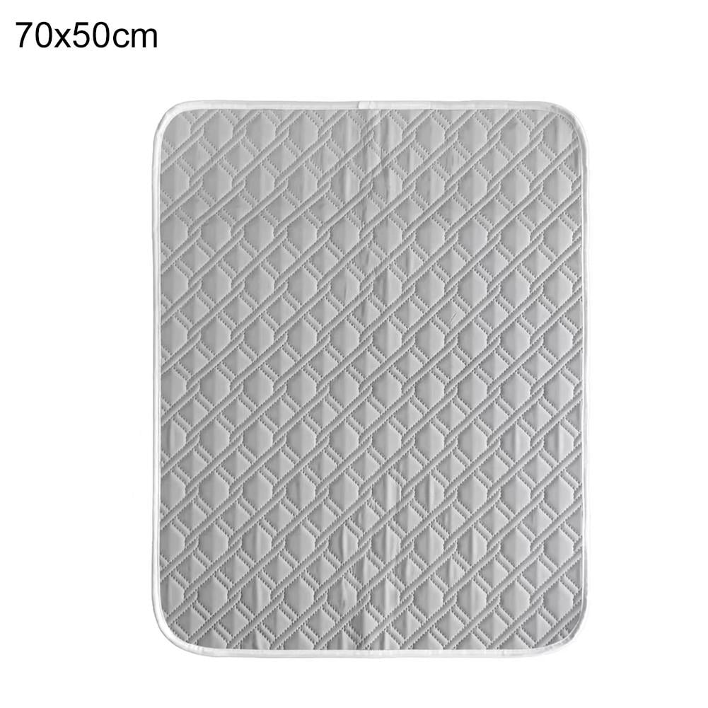 Agiufgs Pet Cooling Mat Polyester Fabric Dog, Cools Pets Without Water ...