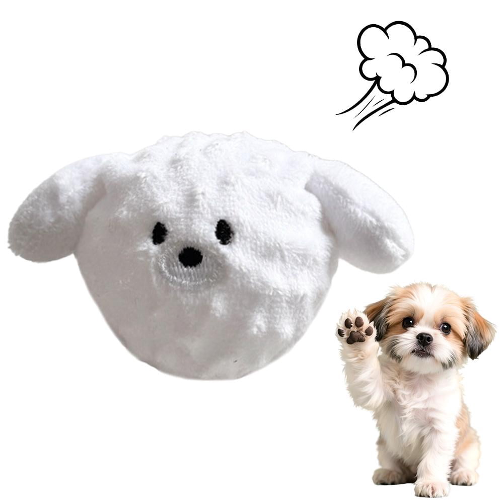 Agiufgs Pet Toy Ball 2.36 in Squeaky, Built-in Sound Device for ...