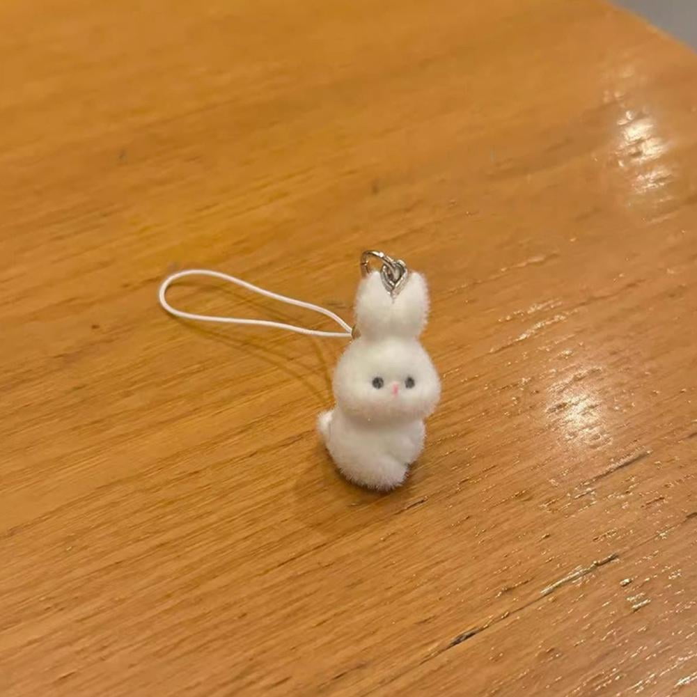 Agiufgs Plush Keychain Resin Stuffed, Cute Pendant Decoration with ...