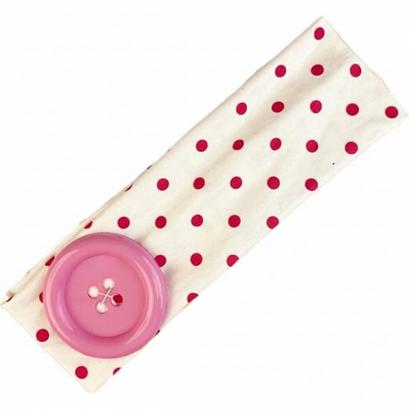 Agiufgs Women's Button Headband Polyester, Soft Elastic Comfort with ...