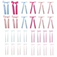 Agiufgs Pre-tied Polyester Bows 28, Ready-to-Use Decorative ...