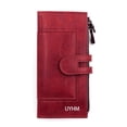 Agiufgs Pu Bifold Wallet 10.1 X 2 X 7.6 in Brown, Multiple Card Slots ...