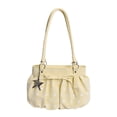 Agiufgs Pu Shoulder Bag 13.4 X 4.7 X, with Secure Zippered Pocket and ...