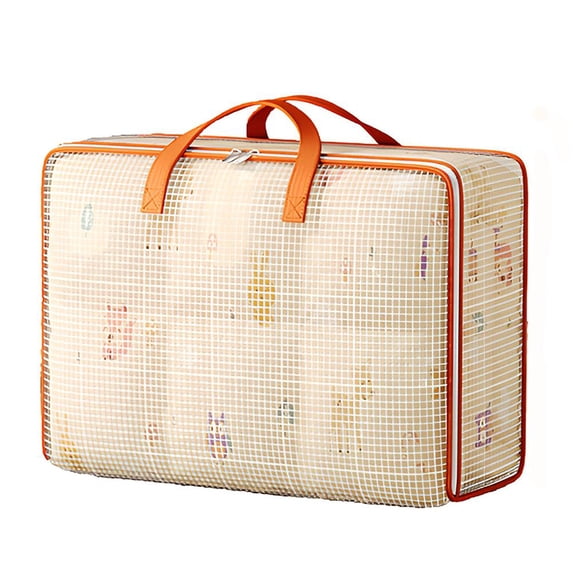 Agiufgs Quilt Storage Bag PVC Foldable Heavy, Large Capacity with ...