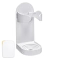 Agiufgs Wall Mounted Razor Holder ABS, Drill-Free Installation with ...