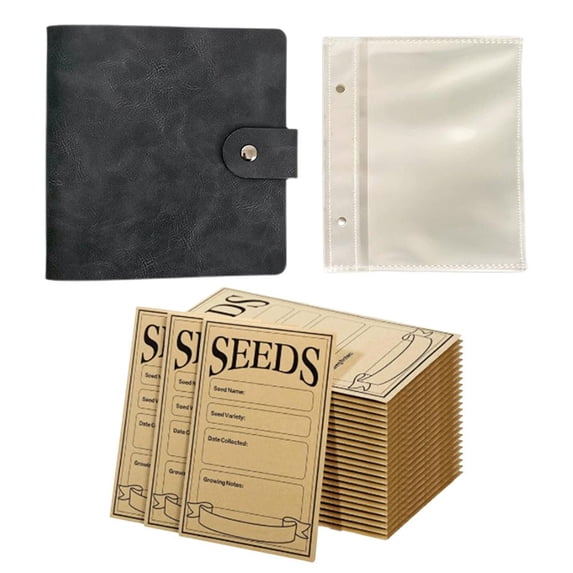 Agiufgs Seed Envelopes Kraft Paper, Resealable and Tear Resistant, for ...