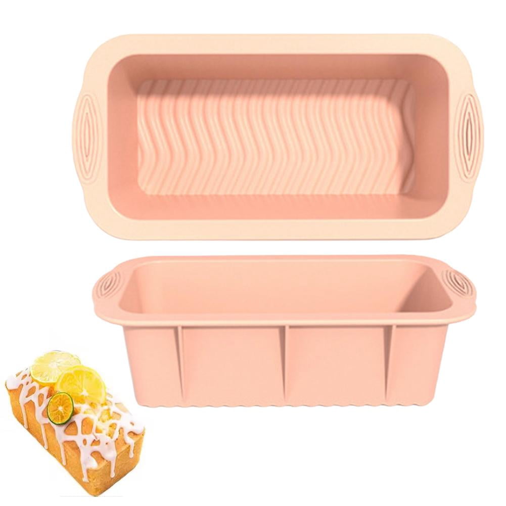 Agiufgs Silicone Bread Loaf Pan 10 X 5 X 2.7, Non-Stick Flexible Mold ...