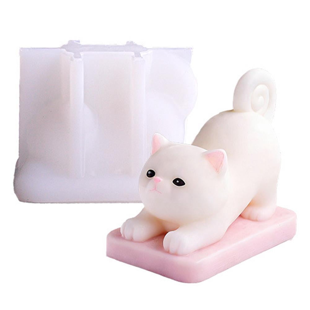 Agiufgs Silicone Mold 8.7x4.8x2.76 in 3D, Flexible Non-Stick Easy ...