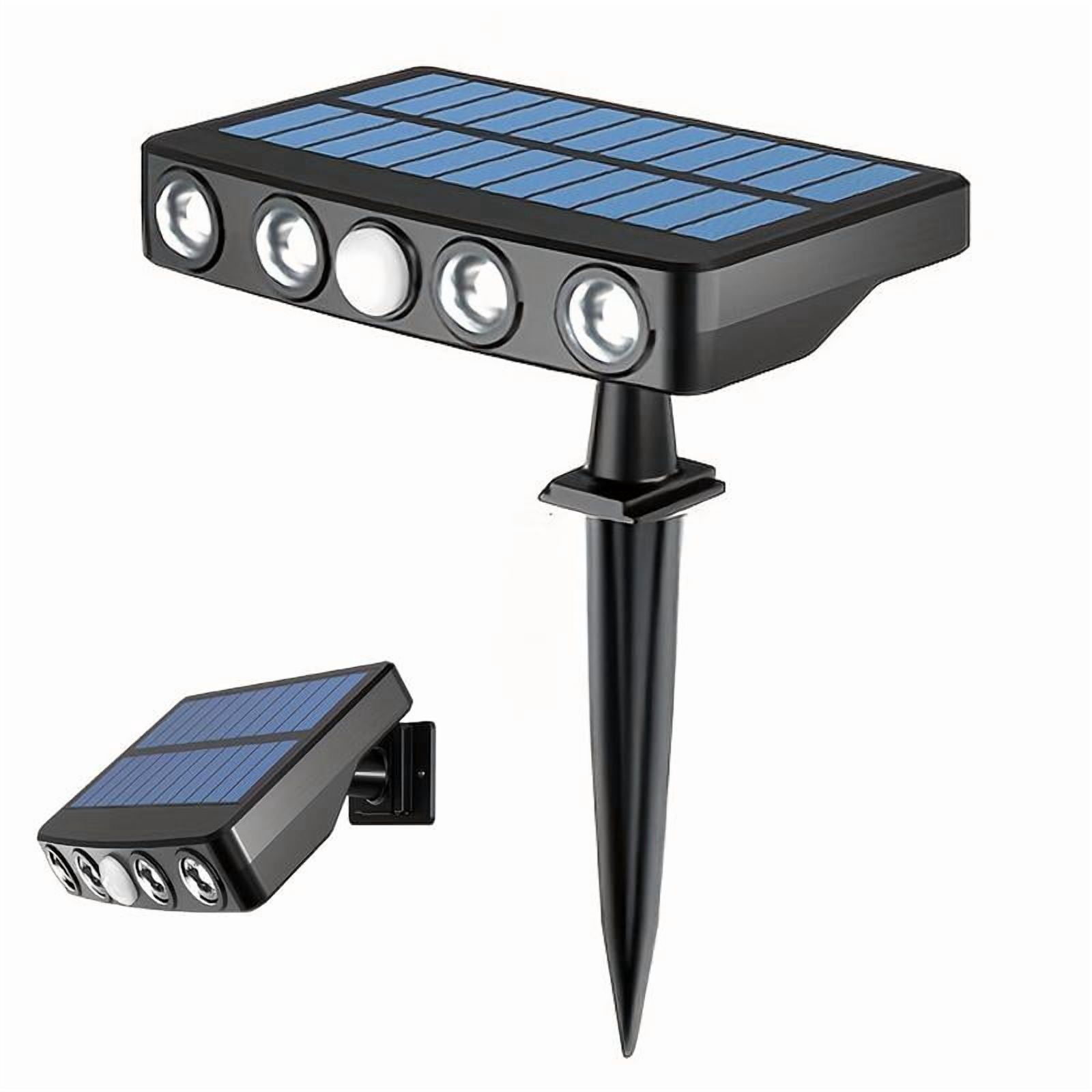 Agiufgs Solar Motion Lights 2W, 3 Modes with Auto Day Night Operation ...