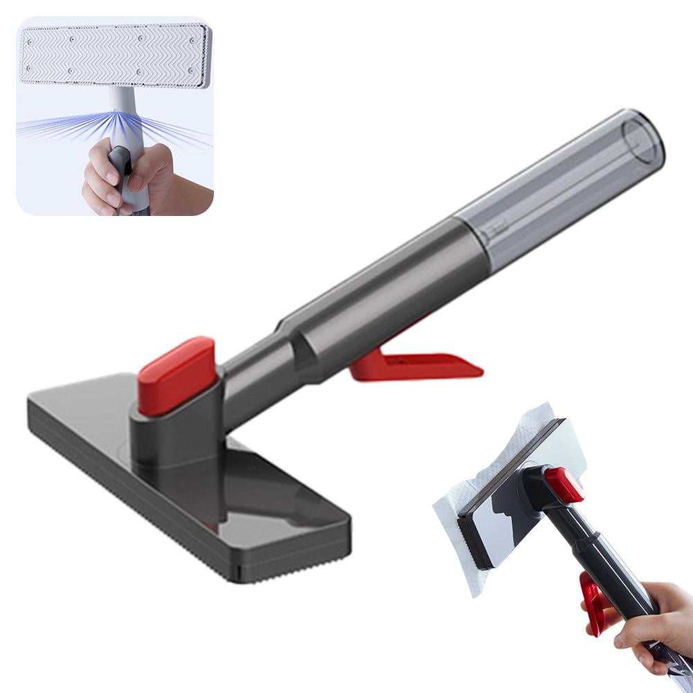 Agiufgs Spray Mop ABS and Pet 360°, Integrated Spray with One-Hand ...
