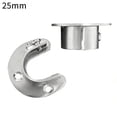 Agiufgs Stainless Steel Rod Holder, Rust Resistant Support Bracket, for ...