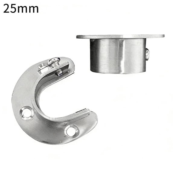 Agiufgs Stainless Steel Rod Holder, Rust Resistant Support Bracket, for ...