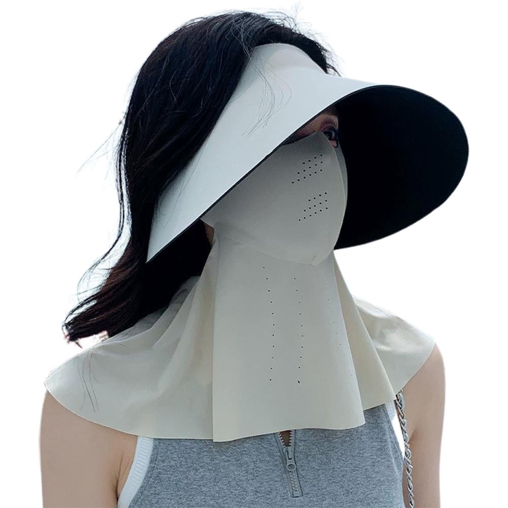 Agiufgs Sun with Face Mask Upf 50+, Blocks 98% of Uv Rays, for Hiking ...