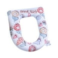 Agiufgs Toilet Seat Cover Eva Cartoon Cute, Waterproof and Easy to ...