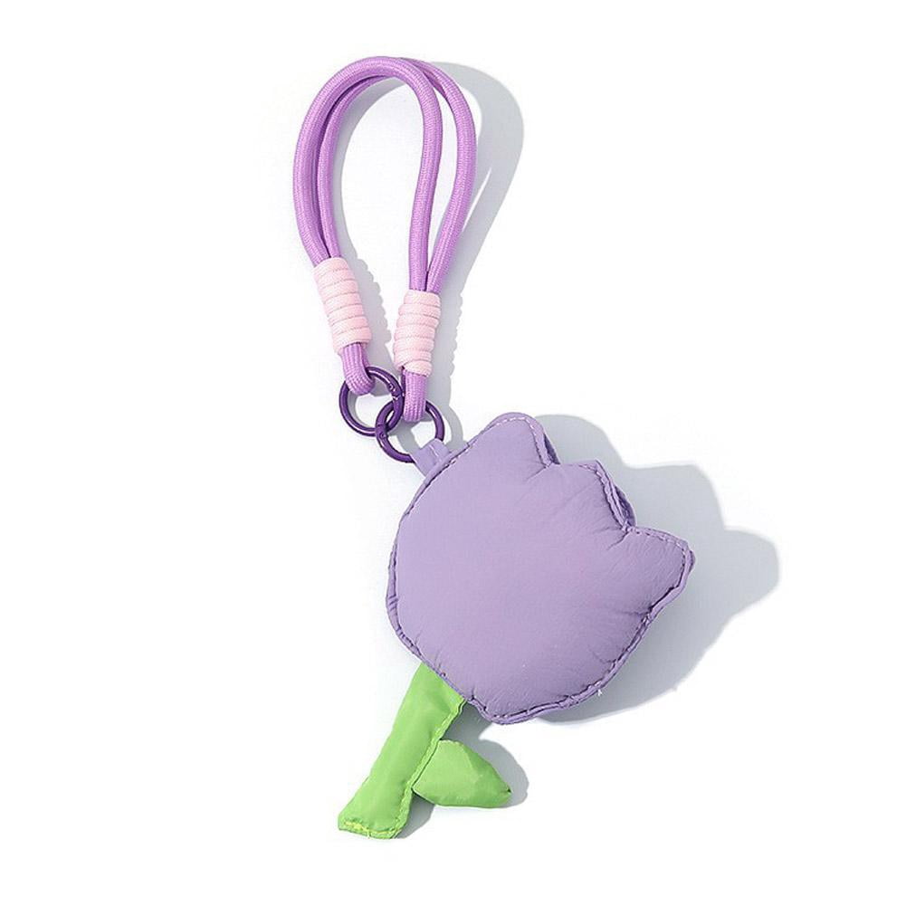Agiufgs Tulip Coin Purse 6.1 X 4.3 in, Secure Clasp Closure with Cute ...