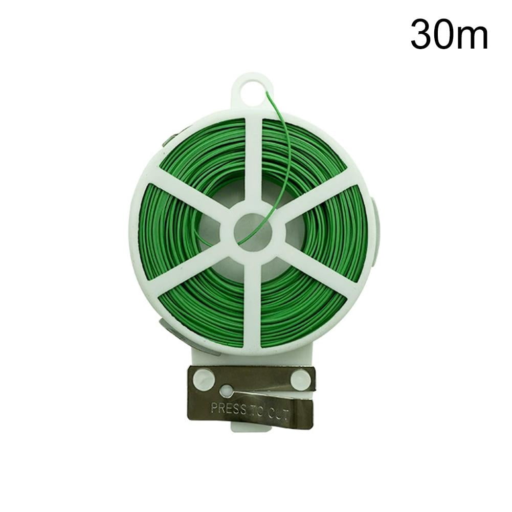 Agiufgs Twist Ties 65.62 Ft, with Built-in Cutter Reusable Twist Ties ...