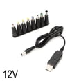 Agiufgs USB to Boost Cable, with 8 Interchangeable Tips Boost Trigger ...
