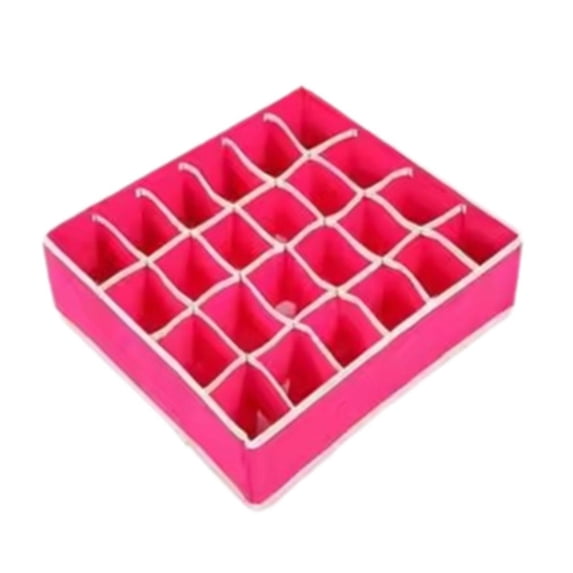 Agiufgs Underwear Storage Box Non Woven Fabric, Partition Grid Design ...