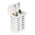 Agiufgs Wall Mounted Drain Rack, Saves Countertop Space with Strong ...