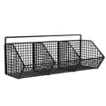 Agiufgs Wall Mounted Storage Basket, No Drilling Installation, for ...