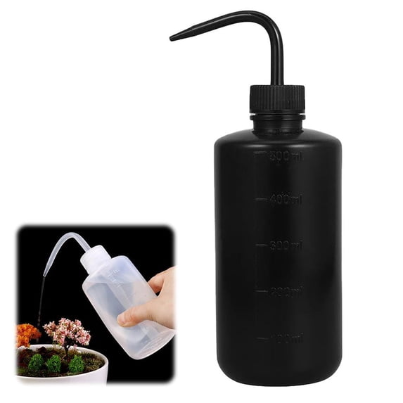 Agiufgs Watering Bottle 8.23 in, Angled Nozzle for Root Watering, for ...